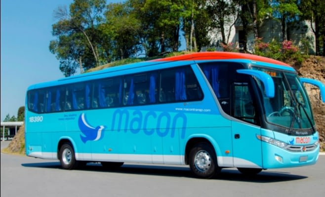 AutoData Editora - Macon, de Angola, recebe 34 ônibus Marcopolo